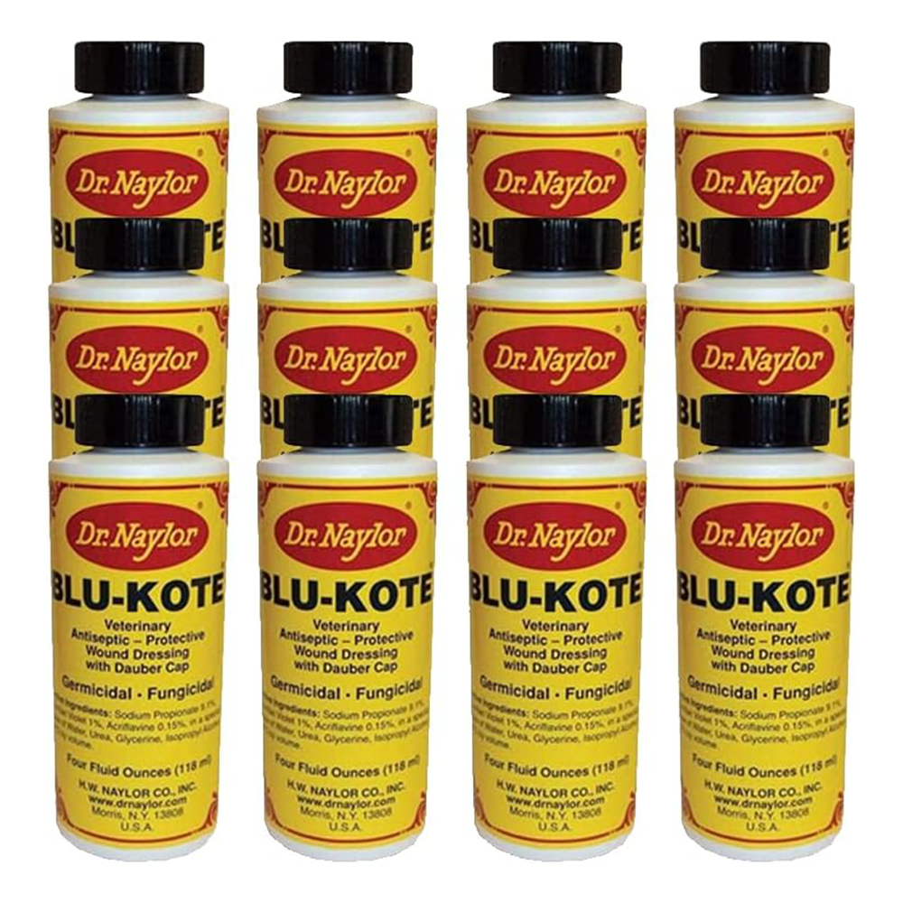 Dr. Naylor Blu-Kote Dauber (4 oz.) - Fast Drying Antiseptic Wound Dres ...